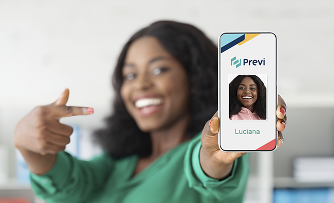 O cartão Previ agora é digital! | Portal Previ